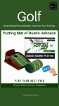 Dustin Johnson putting collection – Amer Experience