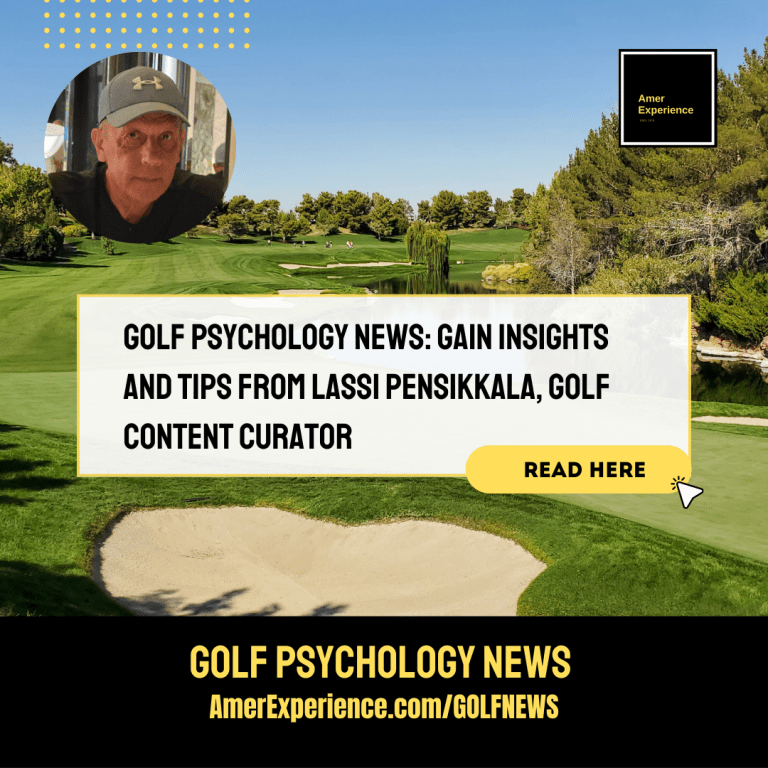 Golf psychology news: Gain insights and tips from Lassi Pensikkala ...