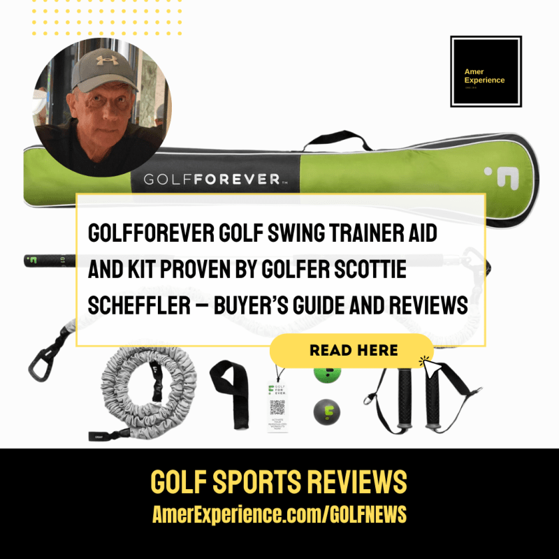 GolfForever golf swing trainer aid and kit proven by golfer Scottie ...